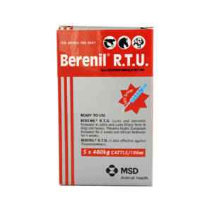 Berenil 7% RTU 100ml - Bovivet Inc - Livestock Health