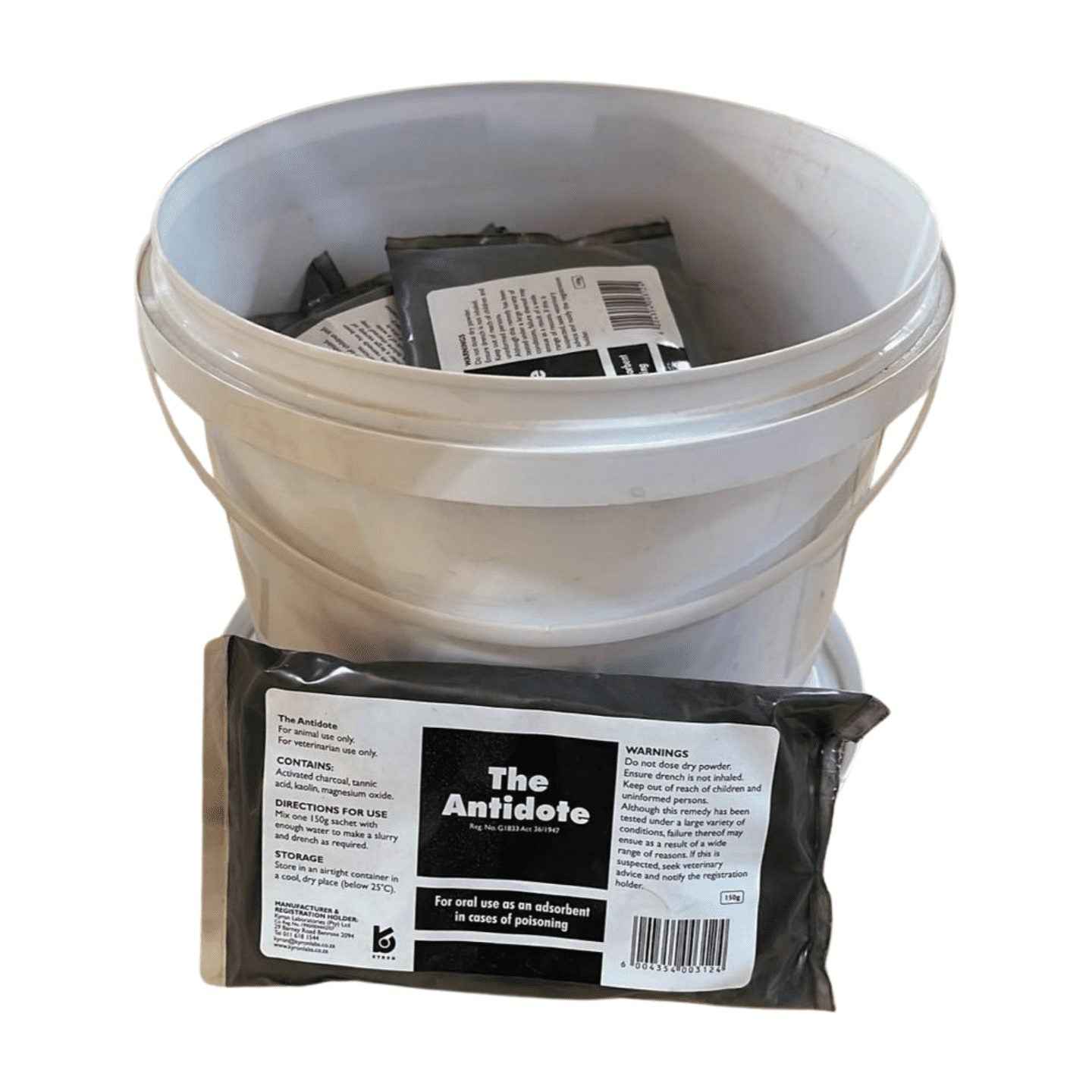 The Antidote Poison Absorbent Powder – 150g - Bovivet Inc - Livestock ...